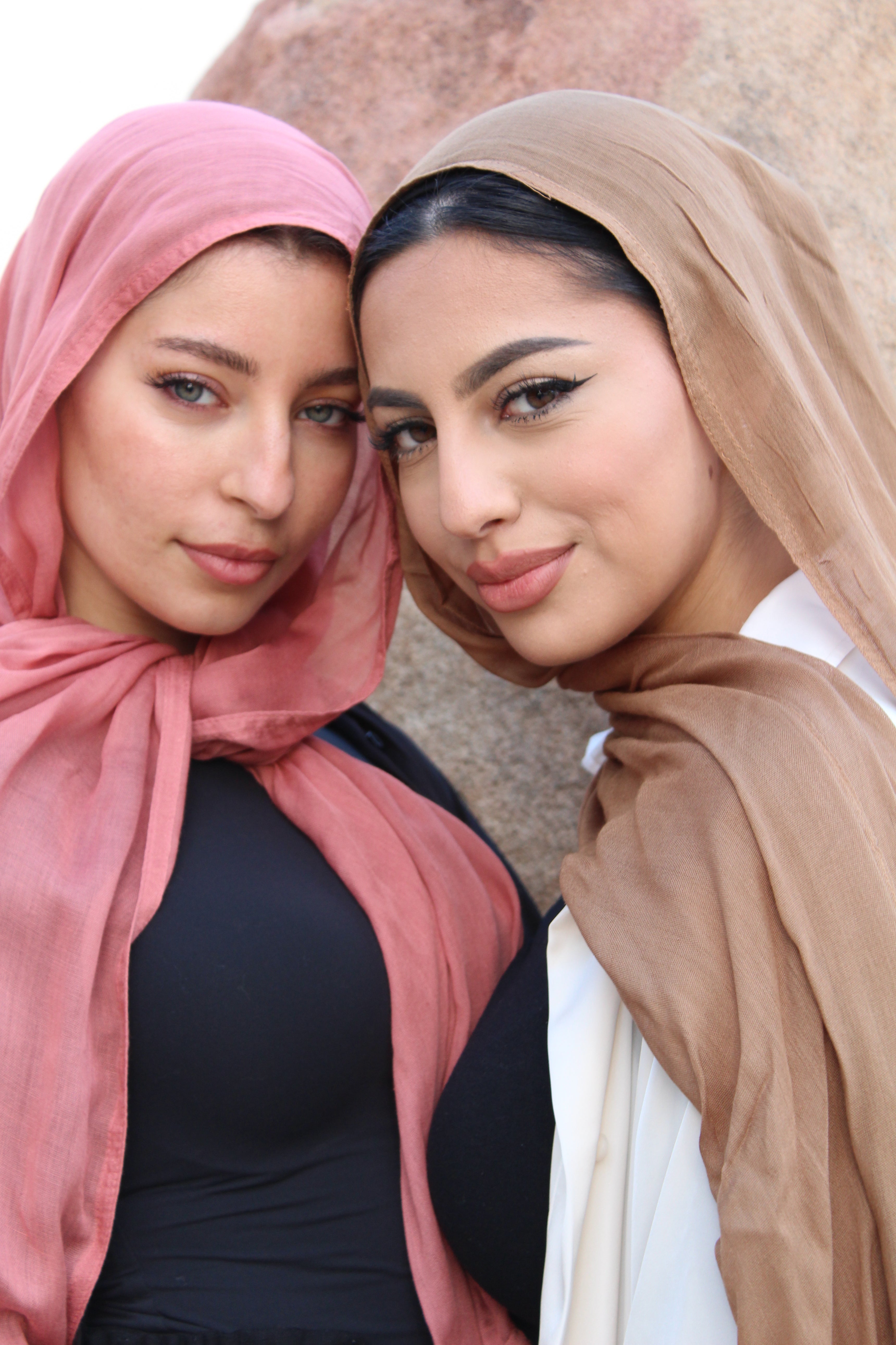 Chai Brown Scarf - Diamanté Scarves